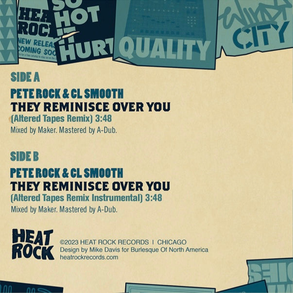 Pete Rock & CL Smooth - They Reminisce Over You (Altered Tapes Remix)