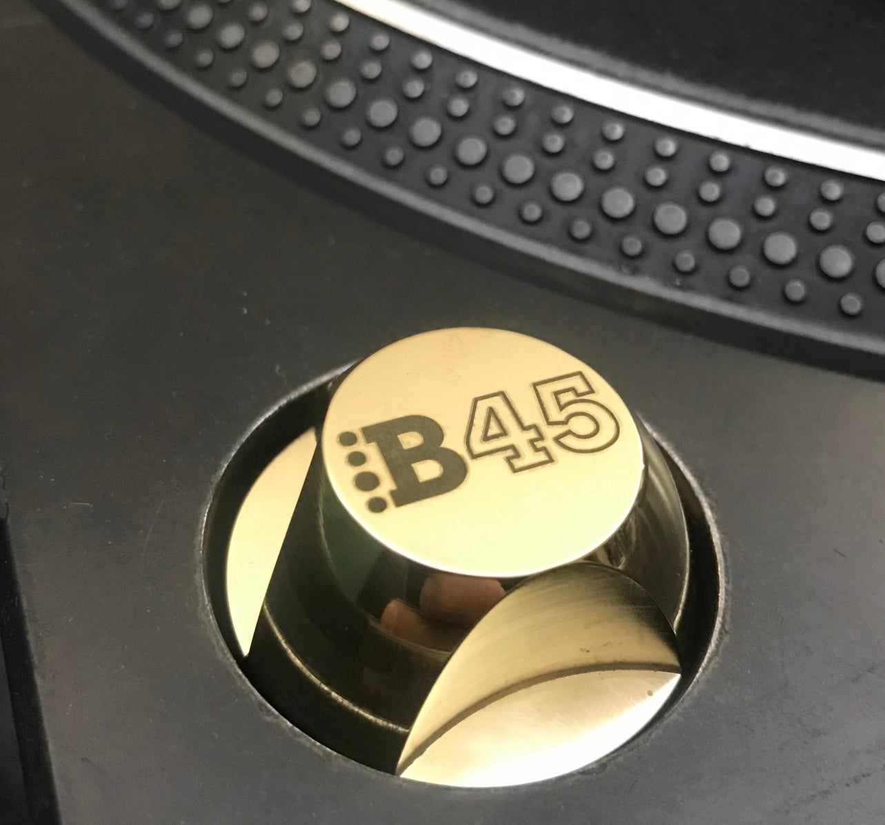 45 Adapter - B45 Logo - Sure Shot Model 11 - Brass